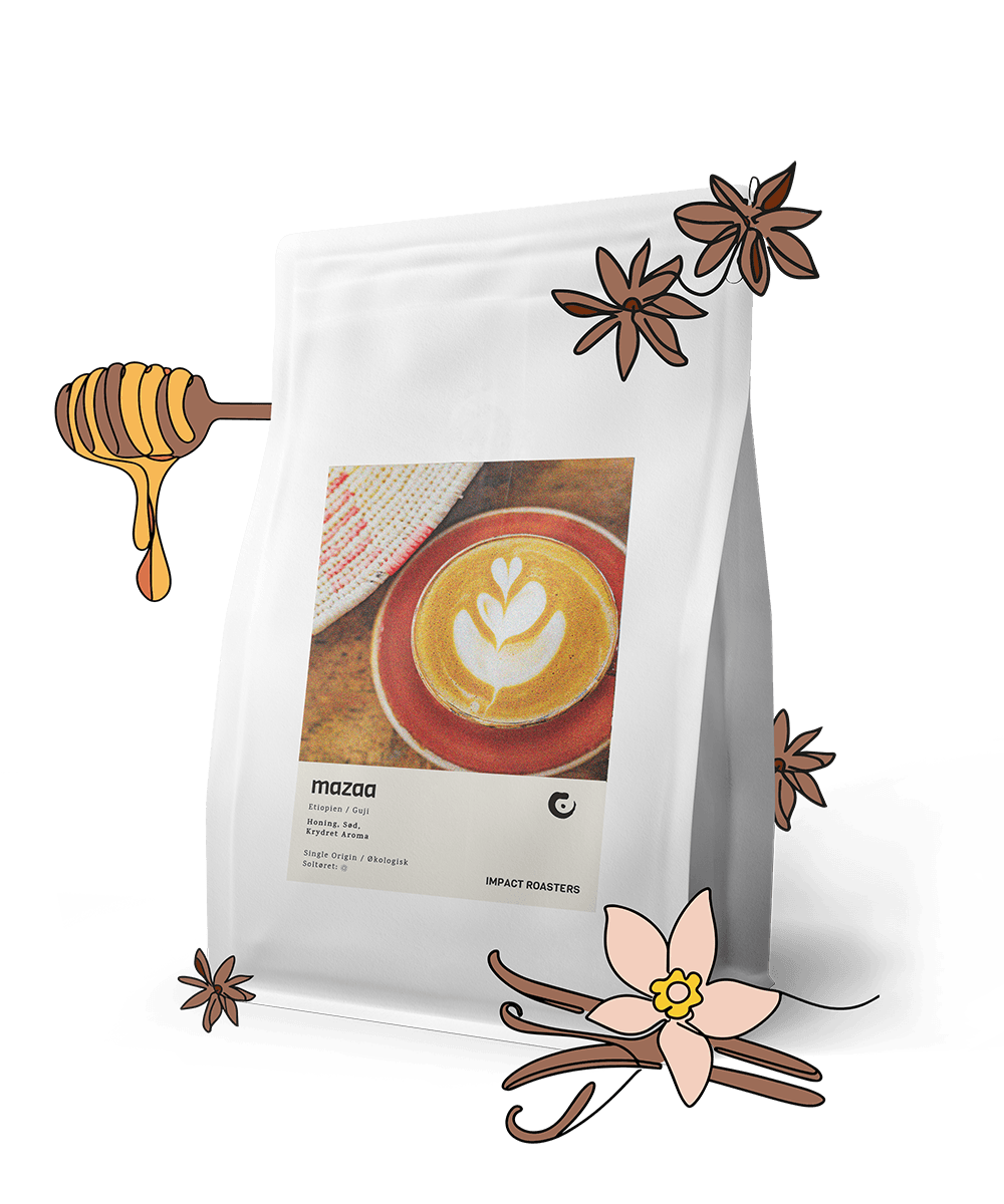 Ethiopian Coffee Beans (MAZAA) from Guji Region, Roasted in Cph ...